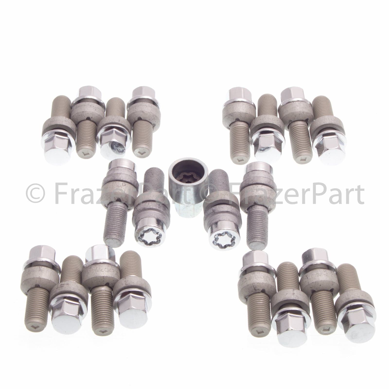 Full vehicle locking wheel bolt kit for 986, 987 Boxster Cayman & 996 ...